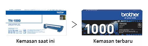 Kemasan Toner Terbaru | Brother Indonesia