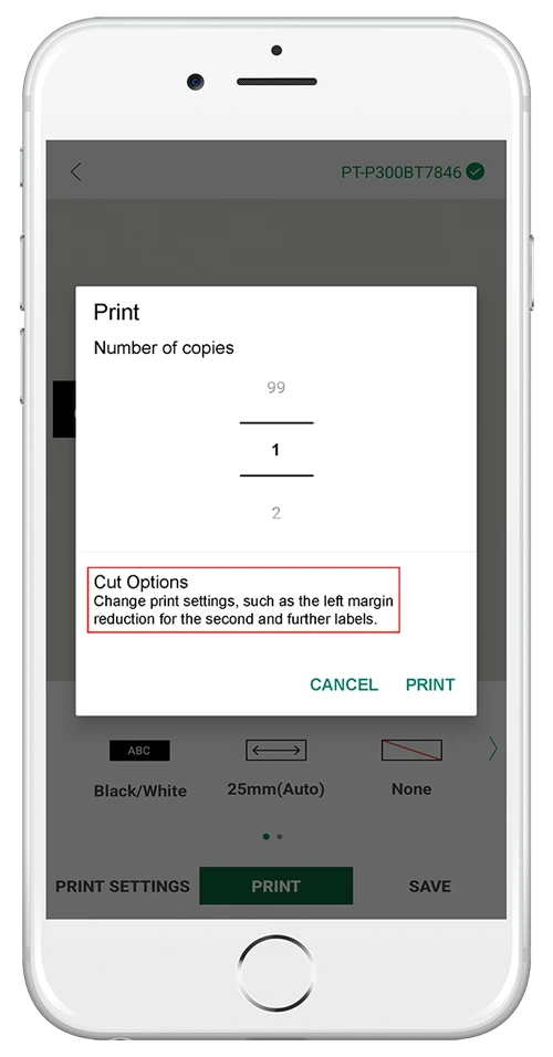 Functionality of P-touch Design&Print 2 app | Brother Indonesia