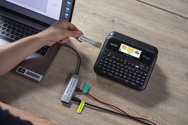 PT-D610BT Label Printer | Brother Indonesia